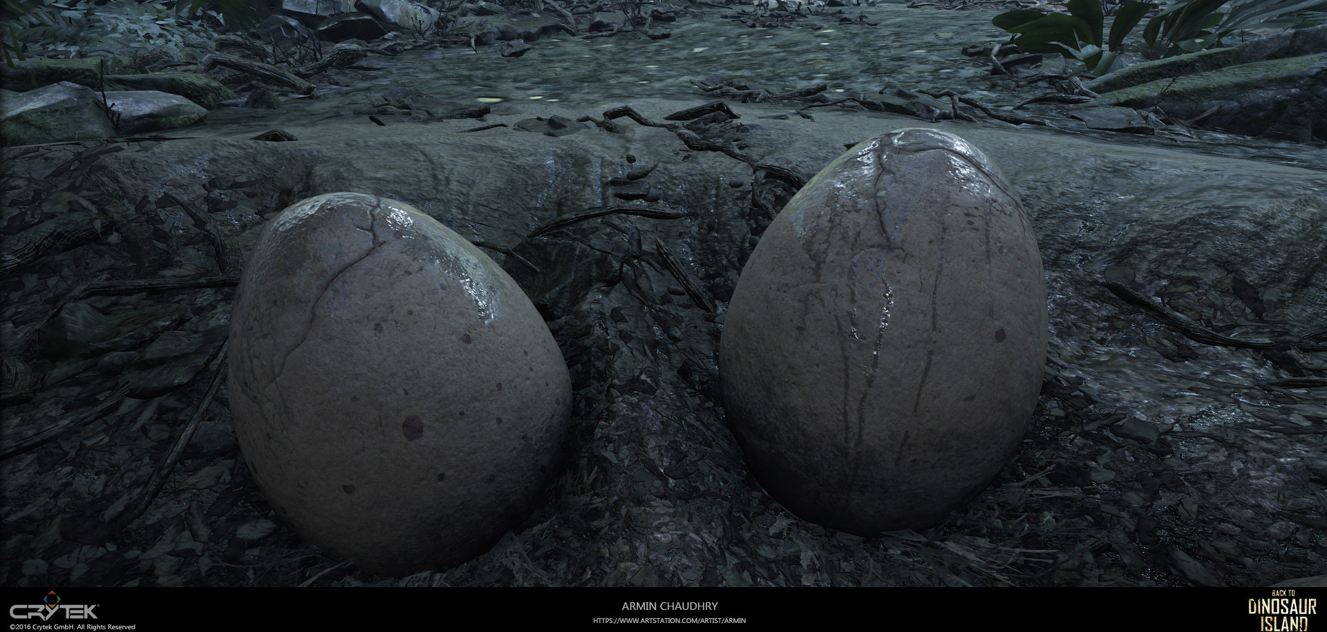 Armin Chaudhry - Cryengine VR Demo: Back To Dinosaur Island #1