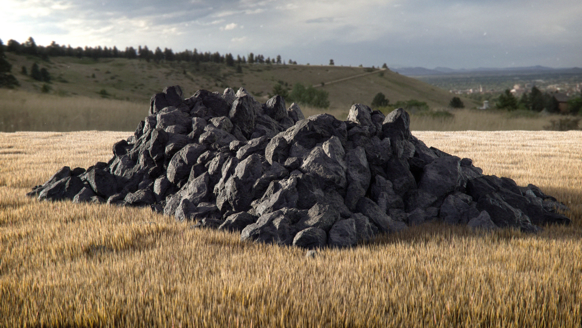 ArtStation - Rock Pile Tutorial: Instancing