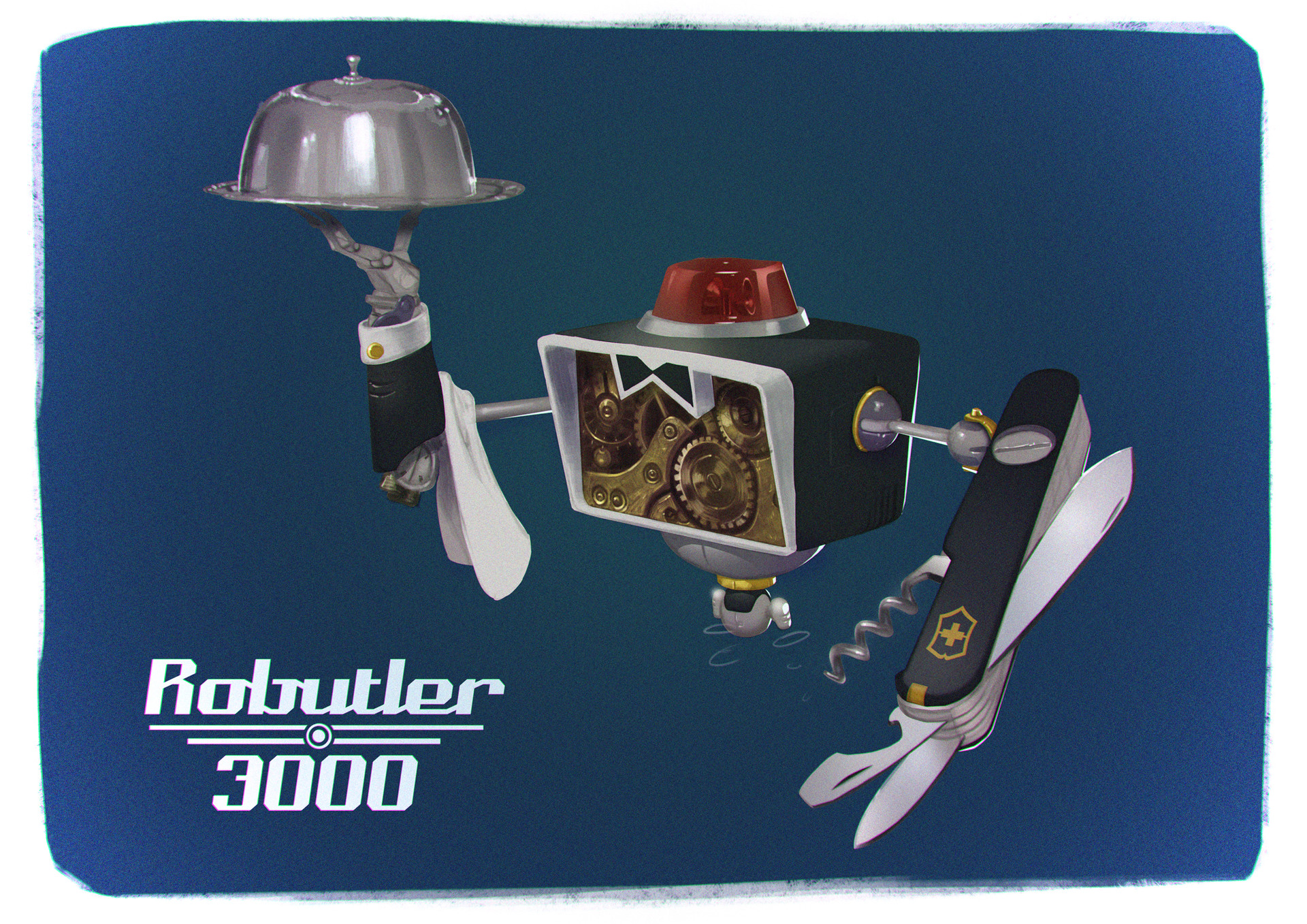 ArtStation - Robutler 3000