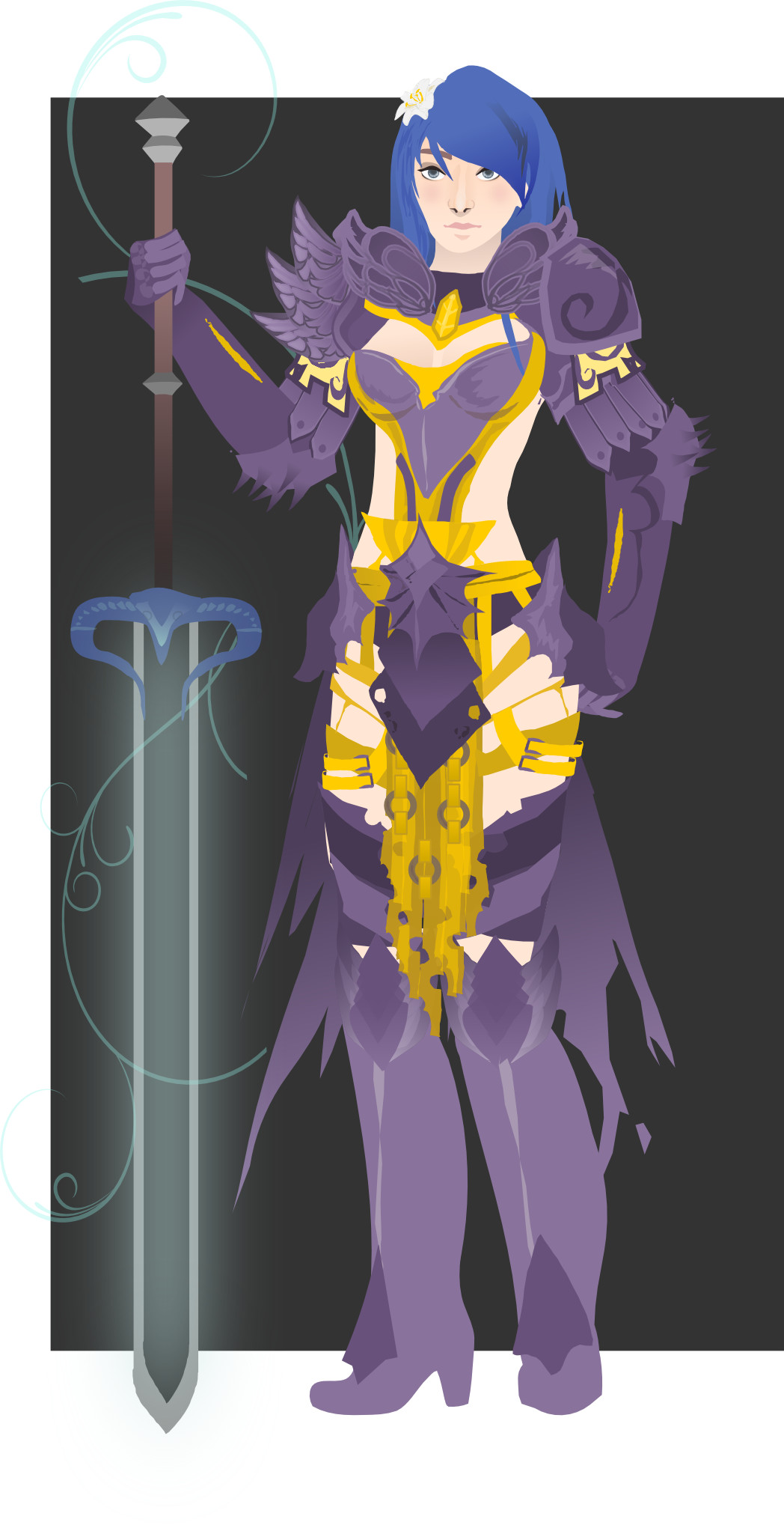 Laura Rose - Guild Wars 2 Vector