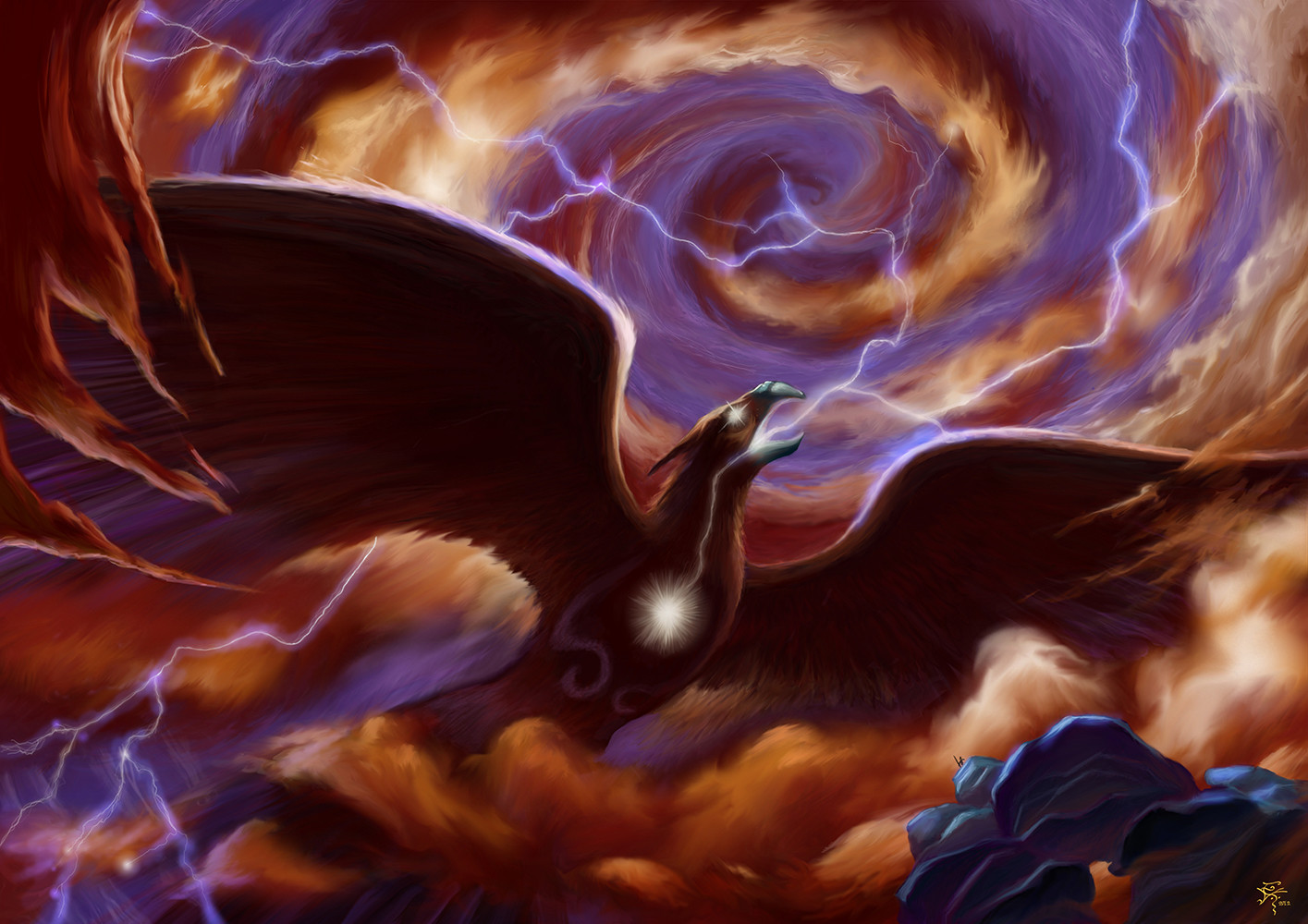 Thunderbird Myth Art