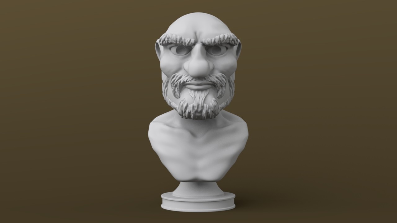 ArtStation - Grumpy Man