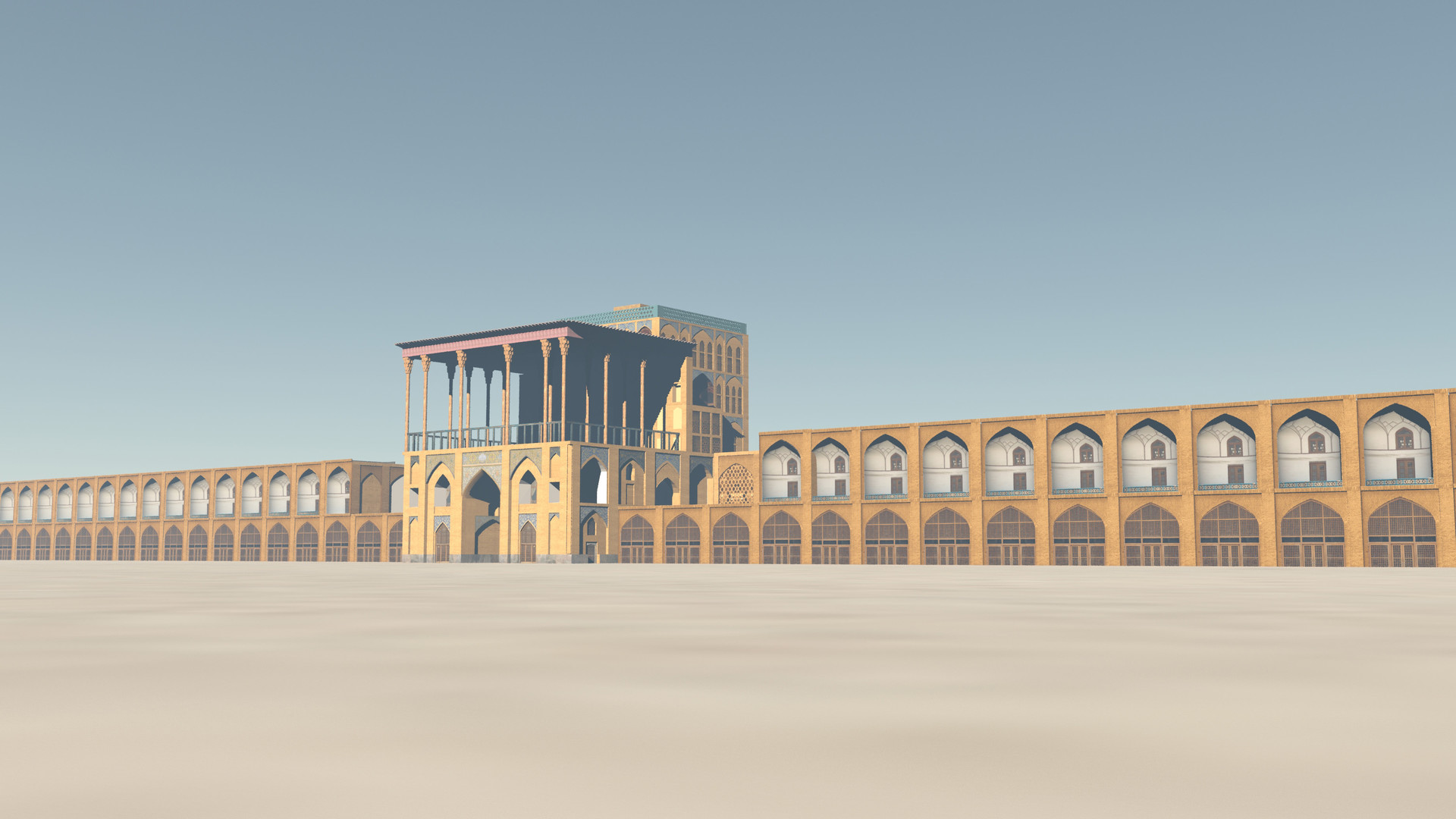 ArtStation - Mansion ali qapu_IRAN