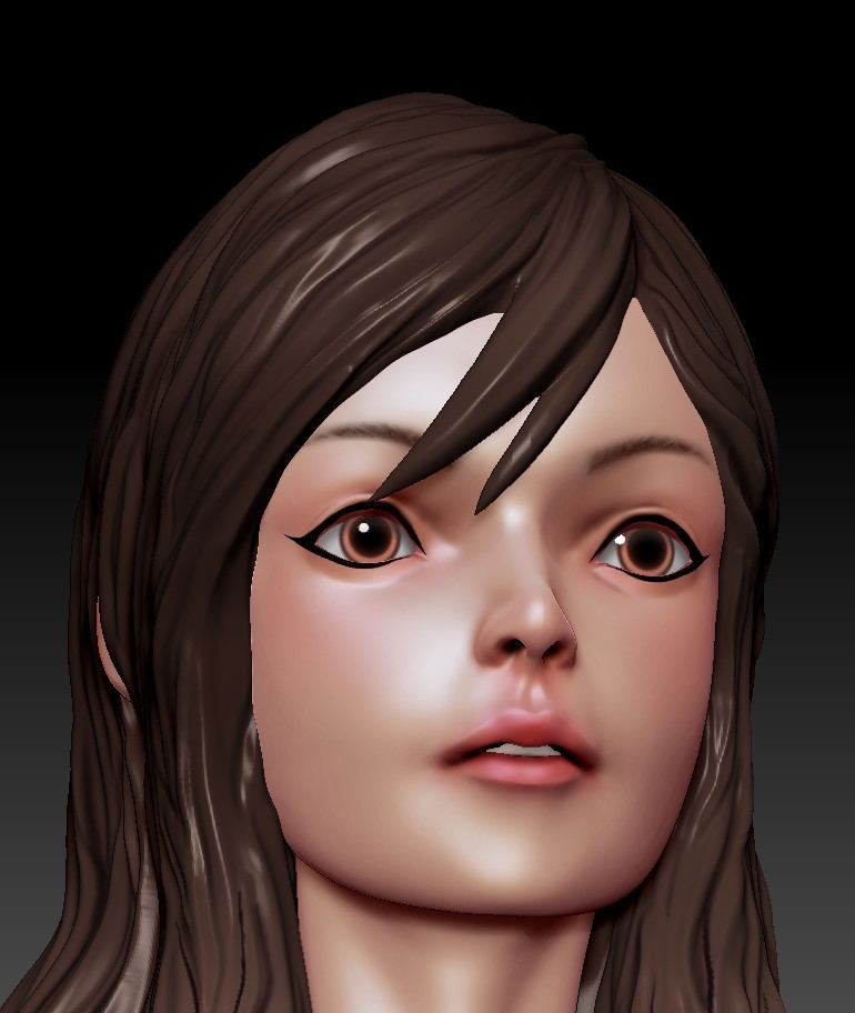 ArtStation - head girl