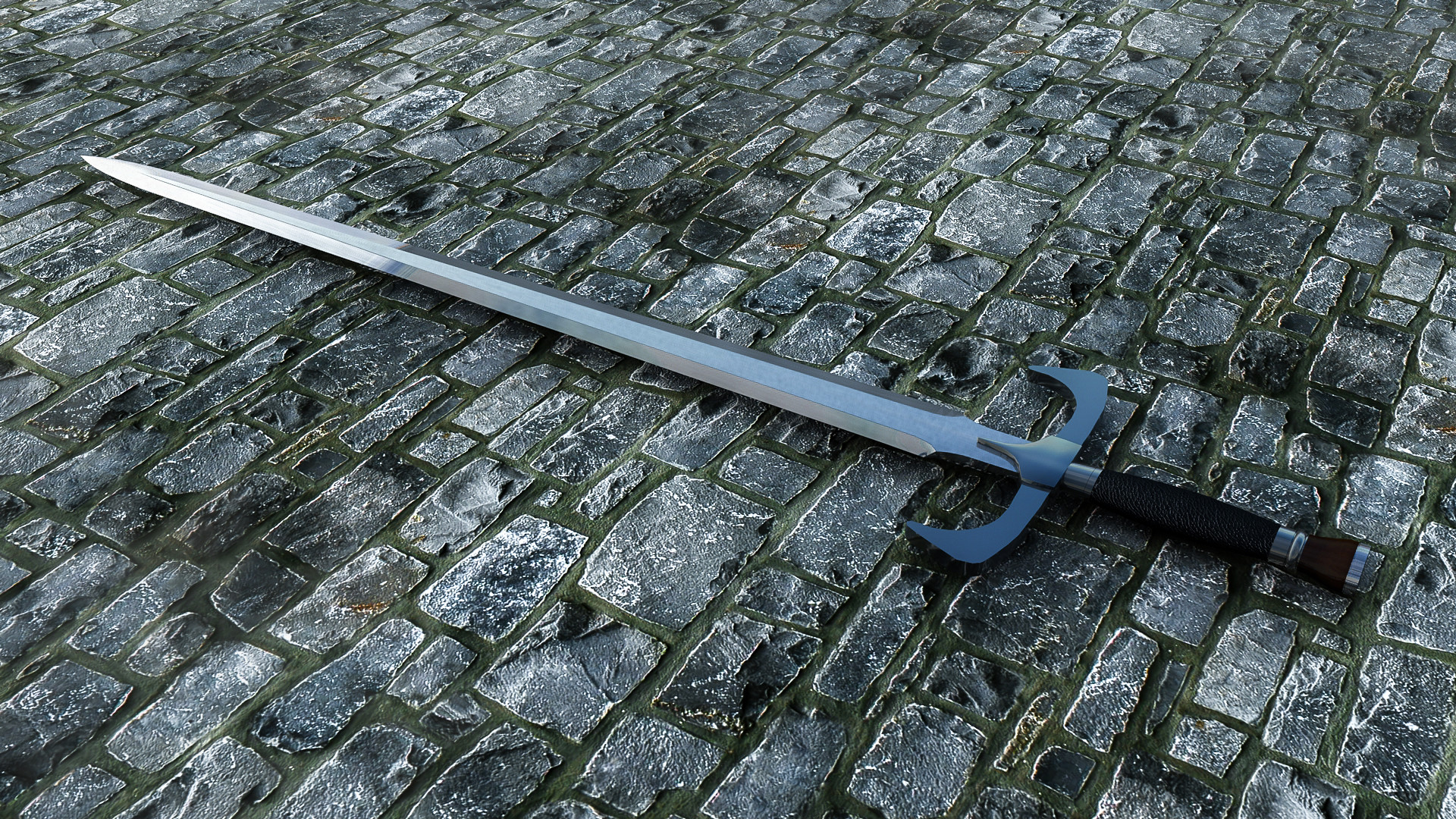 ArtStation - 3D Blades and a shield