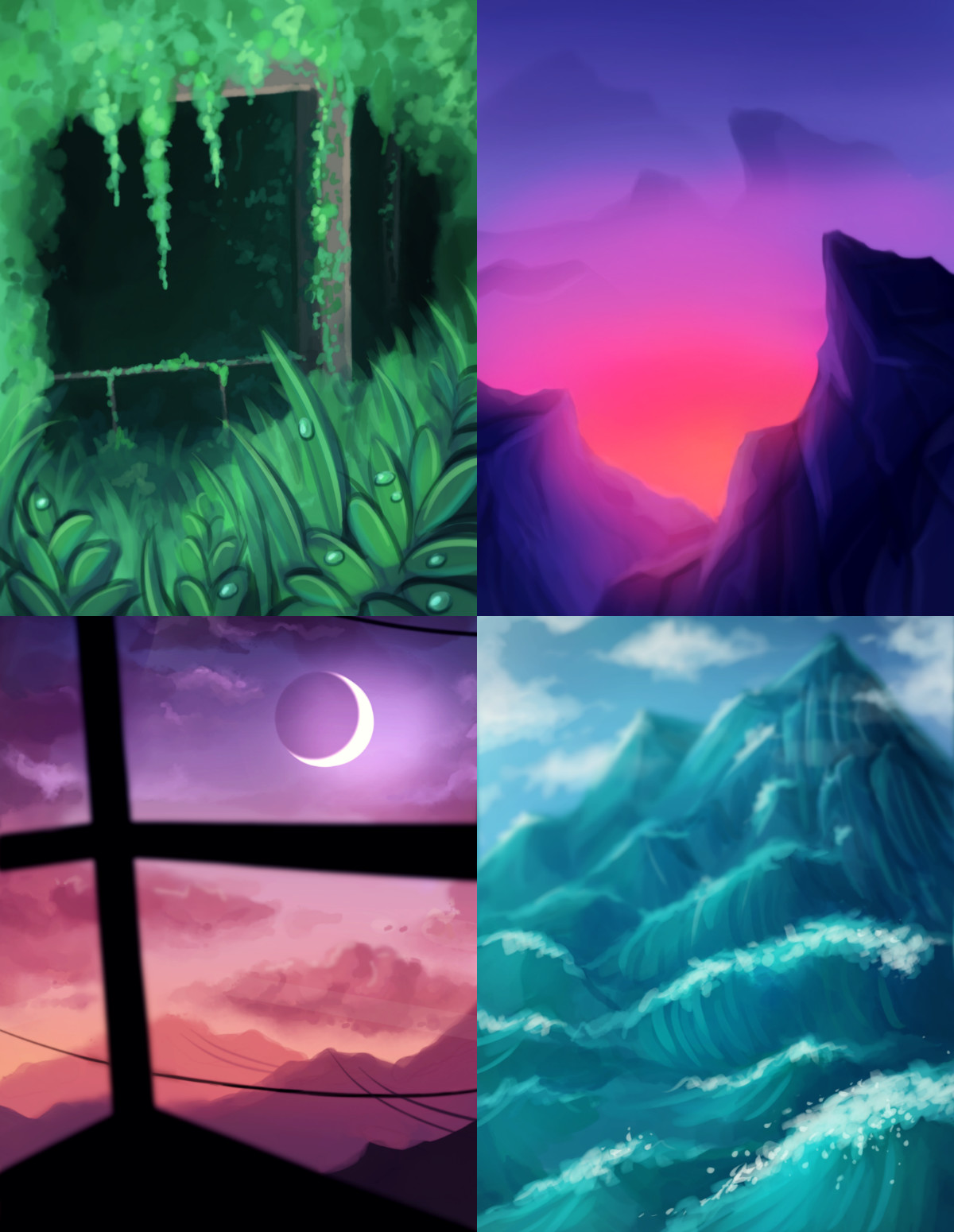 Amy McCullough - Scenery Doodles