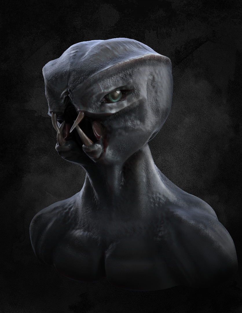 ArtStation - Alien Bust