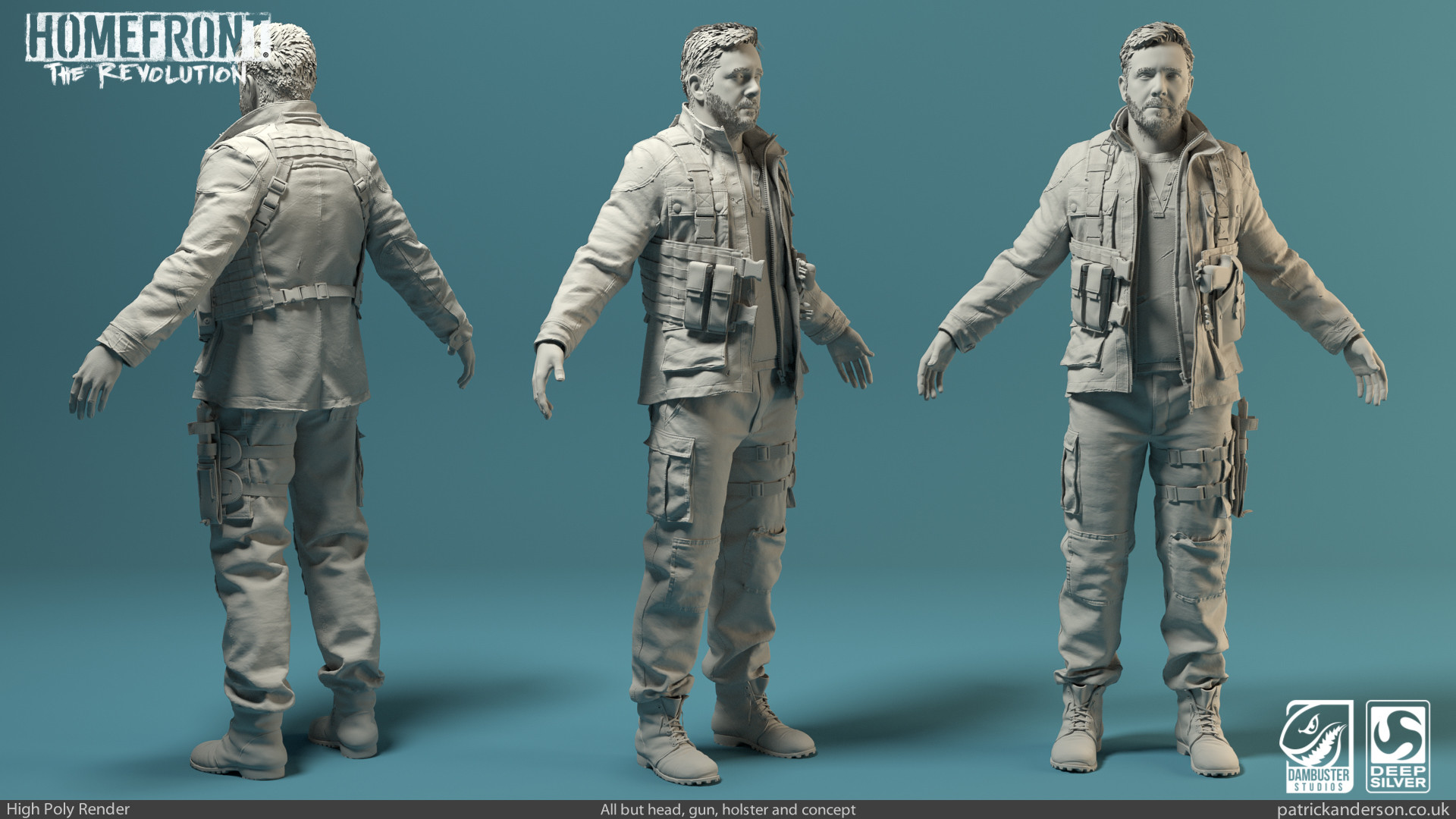 Patrick Anderson - Homefront: The Revolution - Jack Parrish Body