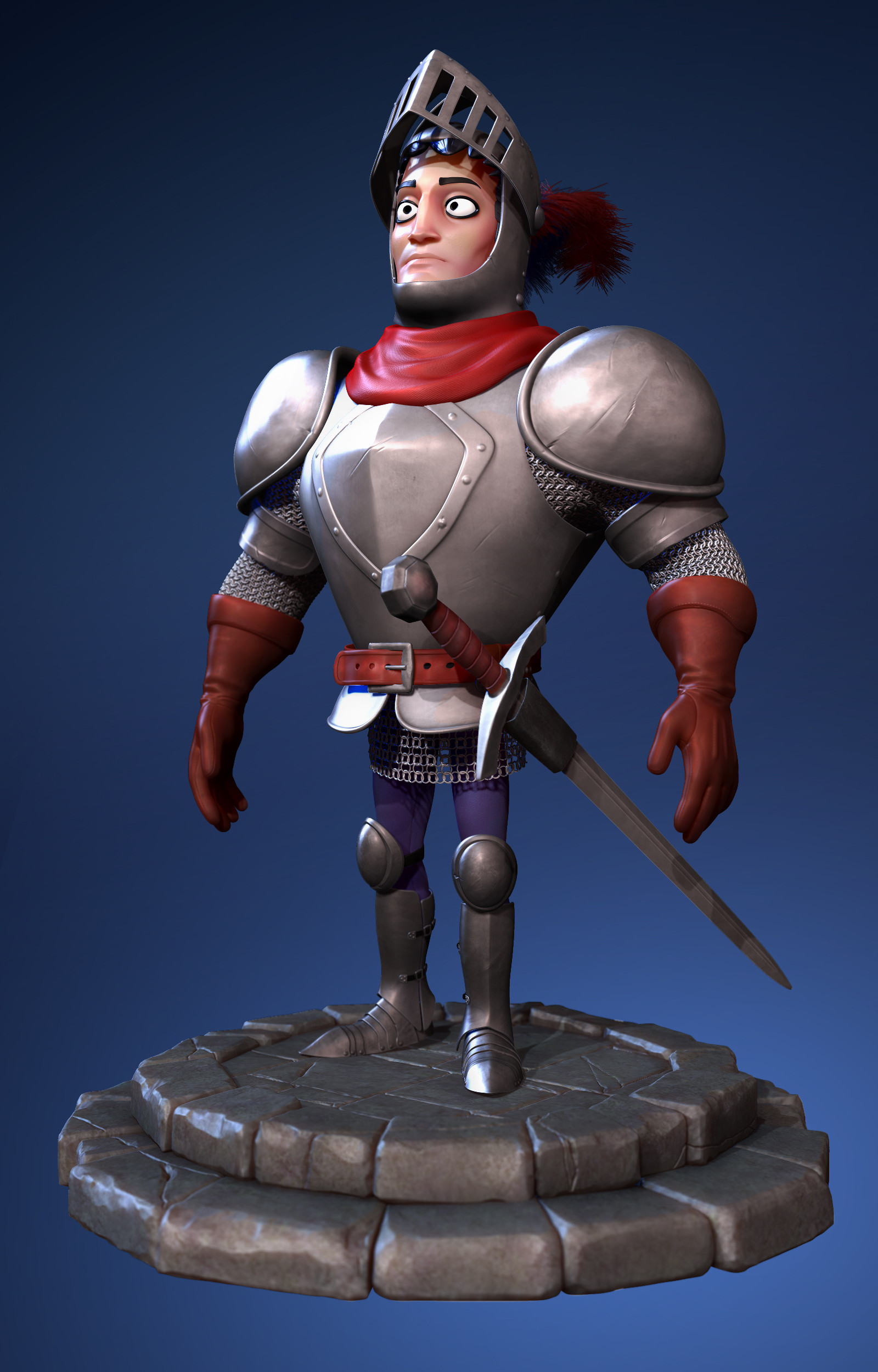 ArtStation - Knight Sculpt