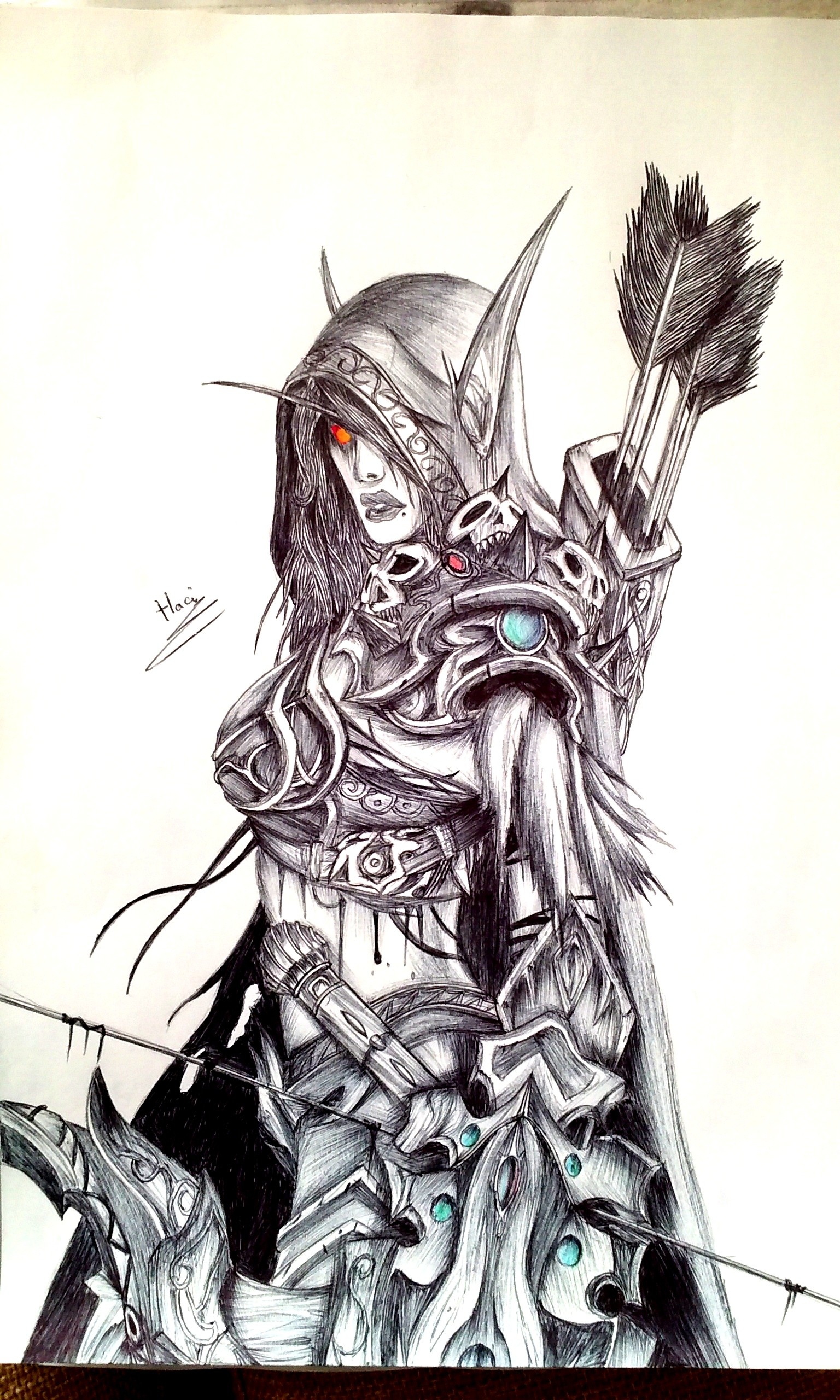 sylvanas windrunner artstation