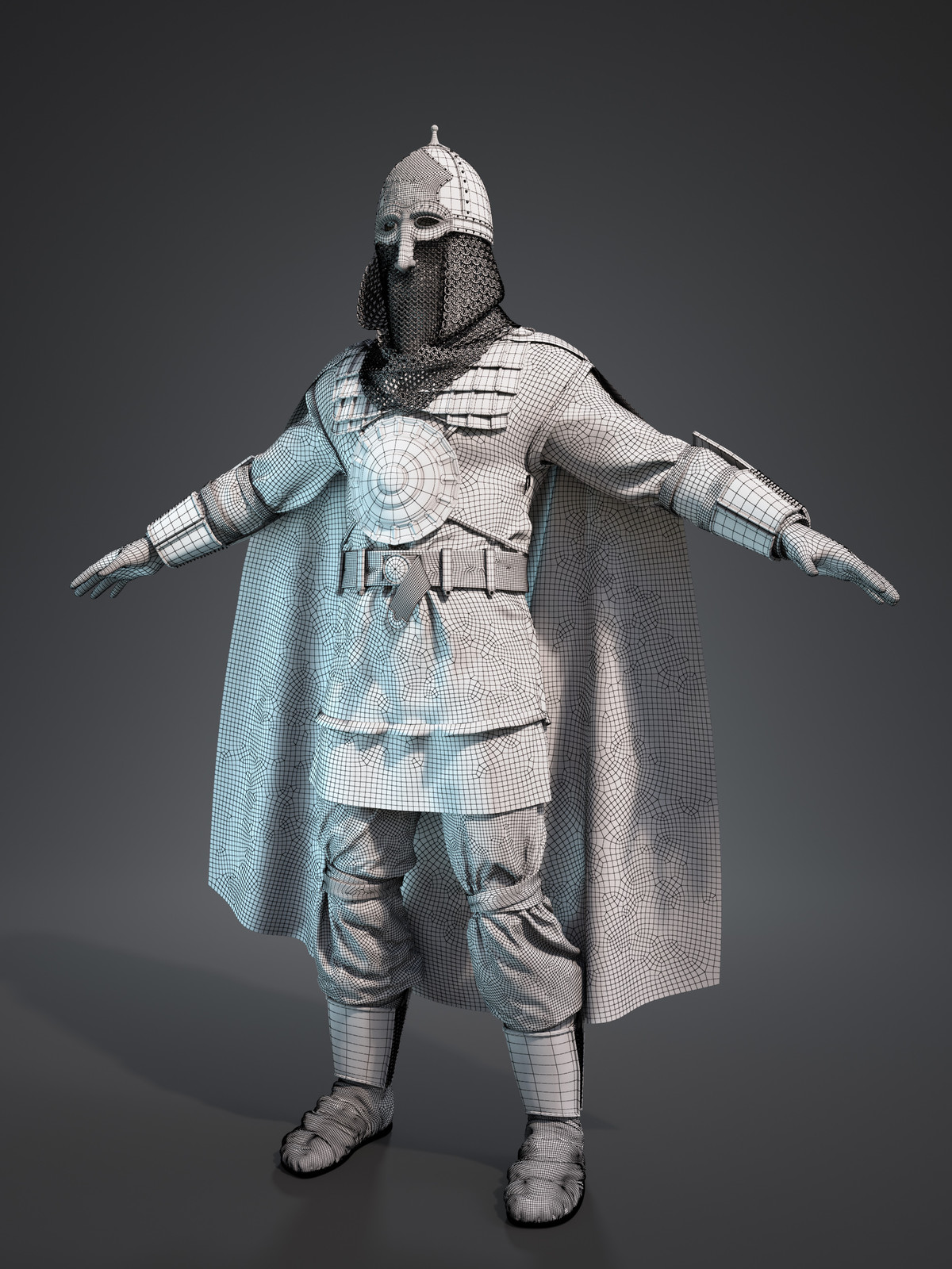 Nick To (dr540) - Weapons and armor of a warrior of the 12th century.