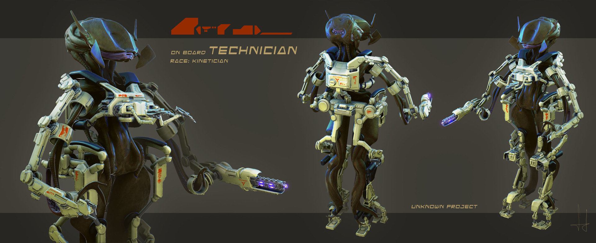ArtStation - Alien technician