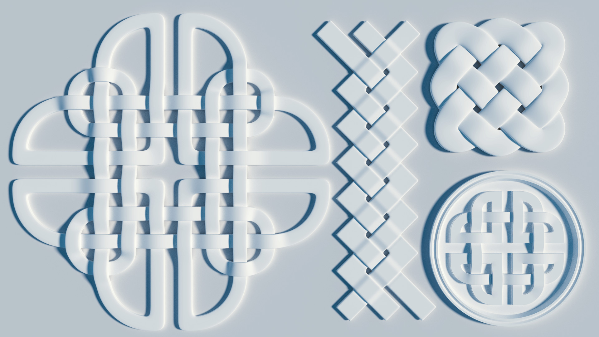 ArtStation - Celtic Knot Modelling Practice