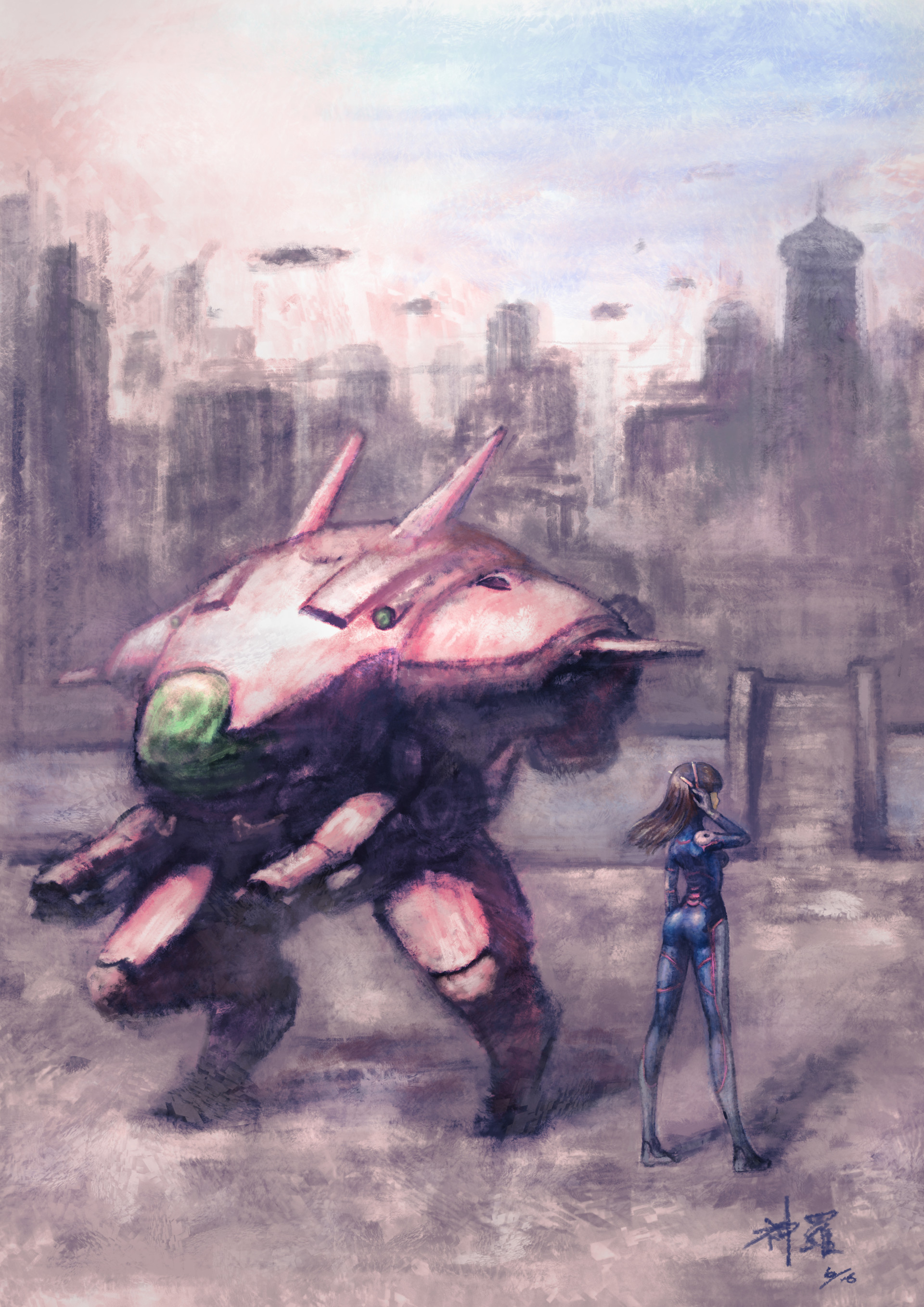 ArtStation - DVA-overwatch