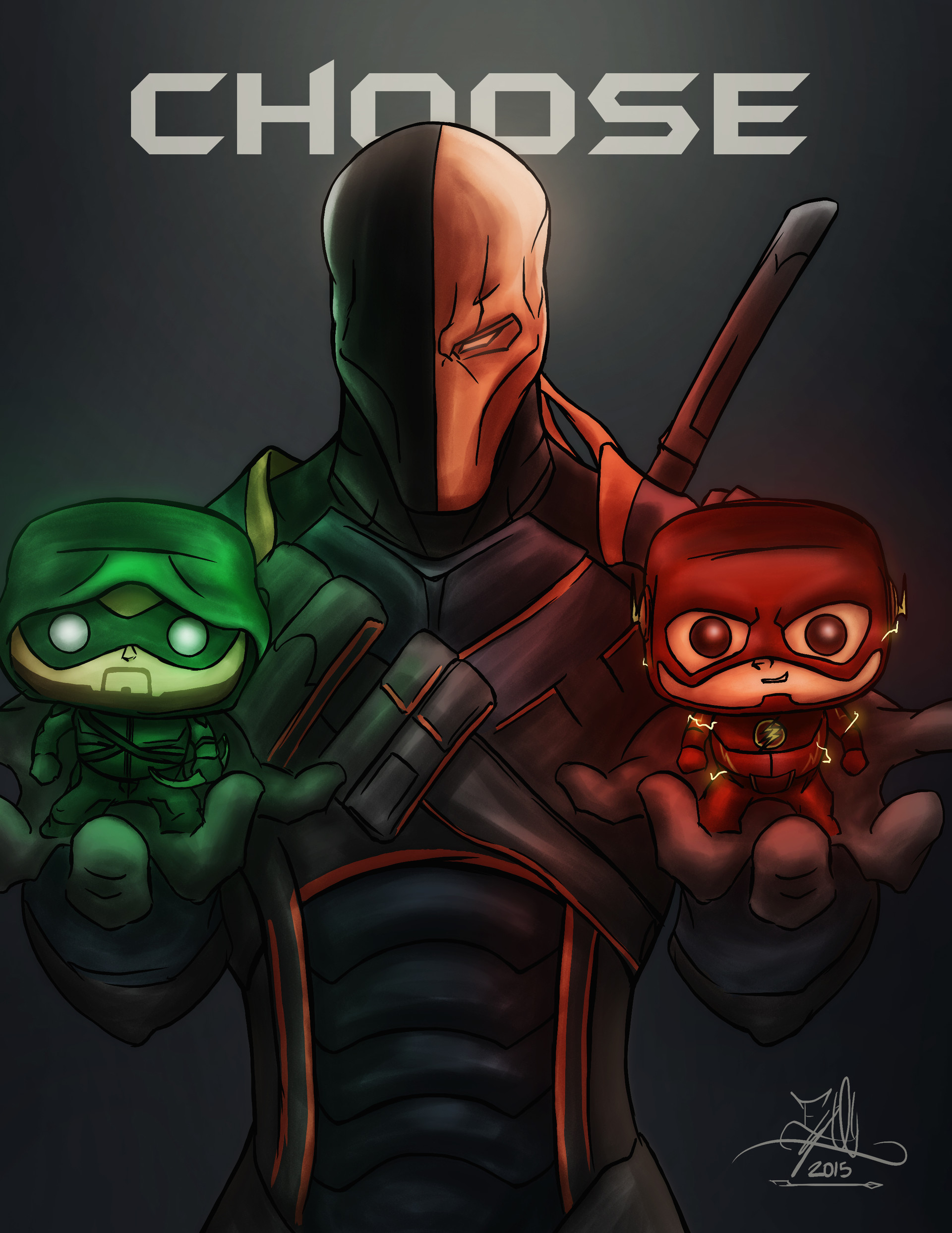 ArtStation - Deathstroke's Ultimatum