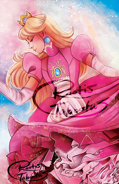 ArtStation - Princess Peach