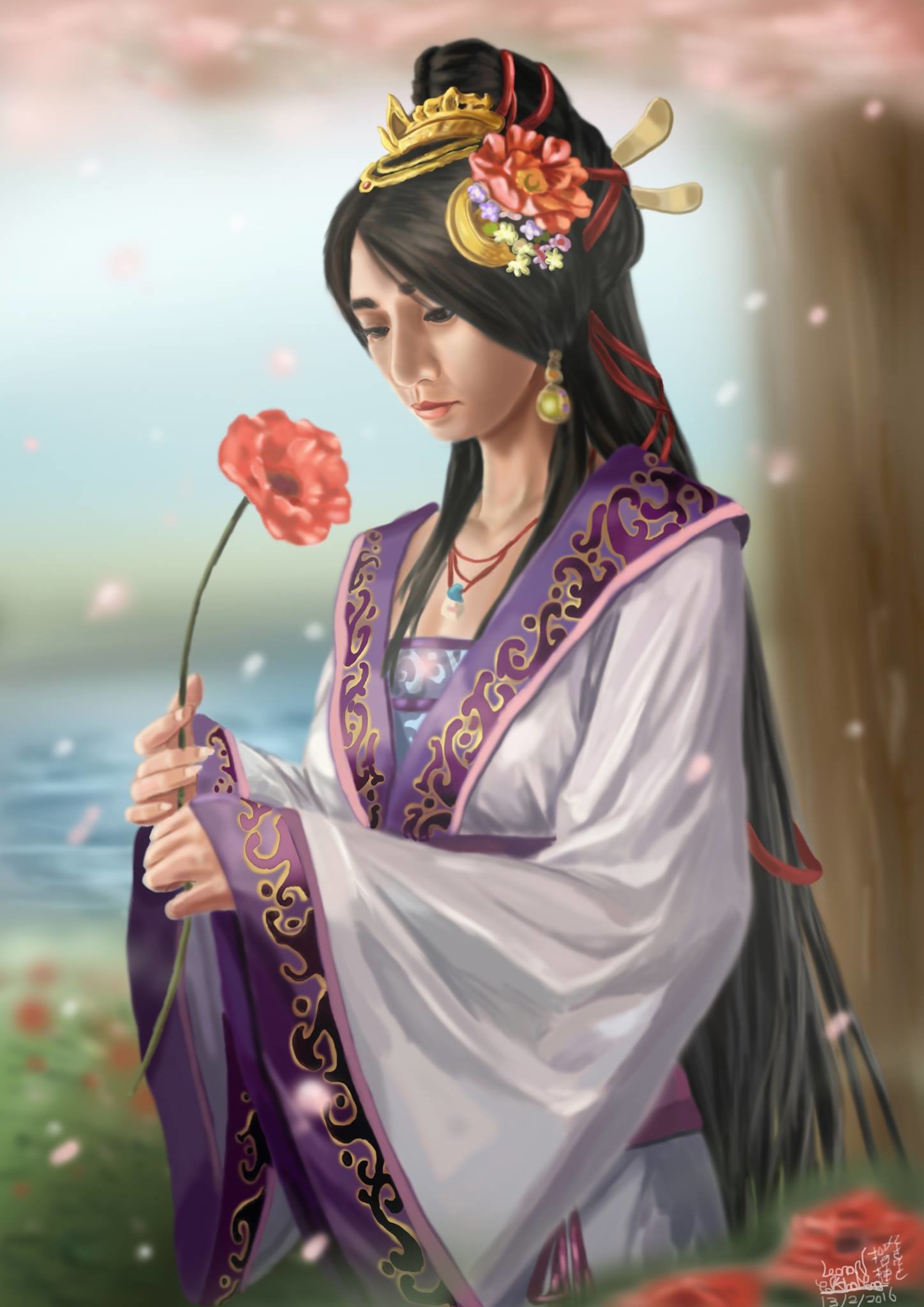 ArtStation - Digital Painting-Yu Meiren