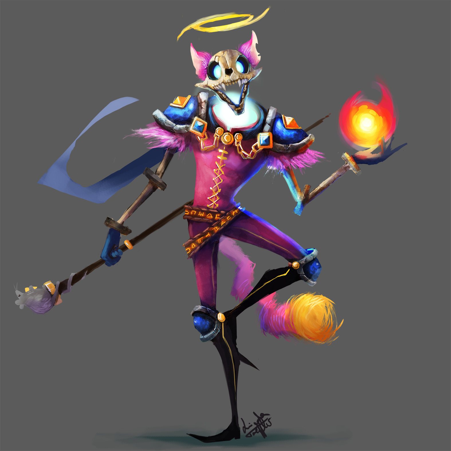 ArtStation - Cat Sith 2, Linda Treffler