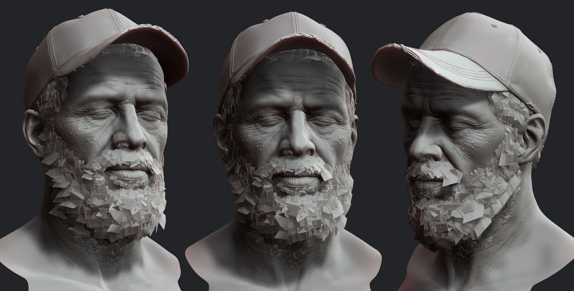 Byunghwa Jung - Zbrush images