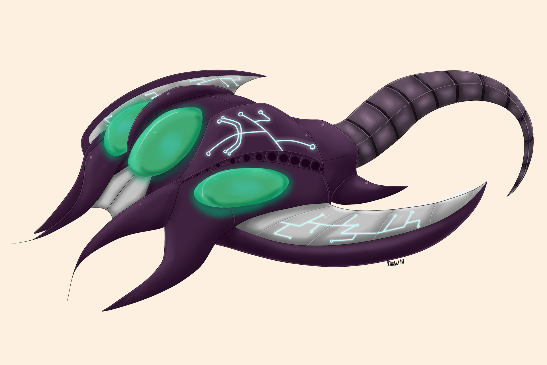 ArtStation - Stingray Ship