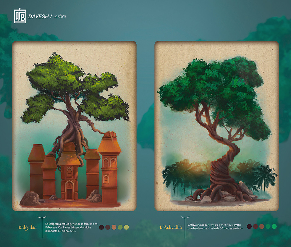 ArtStation - Research Design Tree Davesh