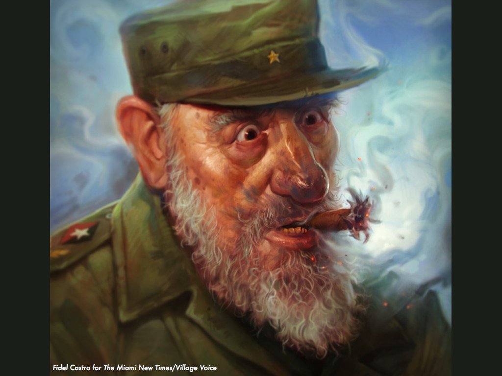Fidel Castro Cigar Wallpaper