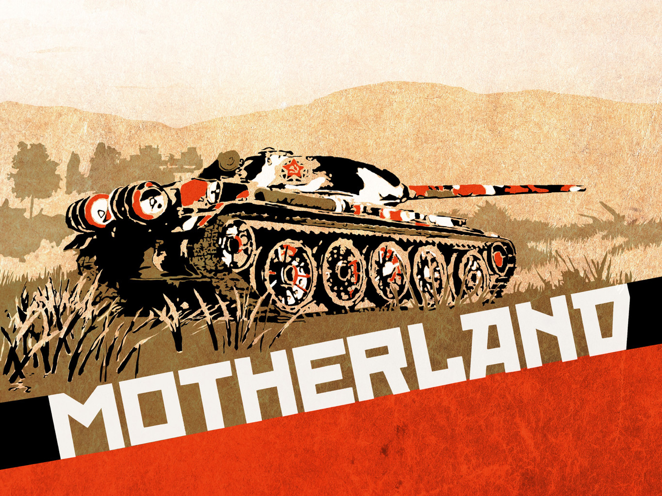 ArtStation - Soviet Tank Graphic Concept Study