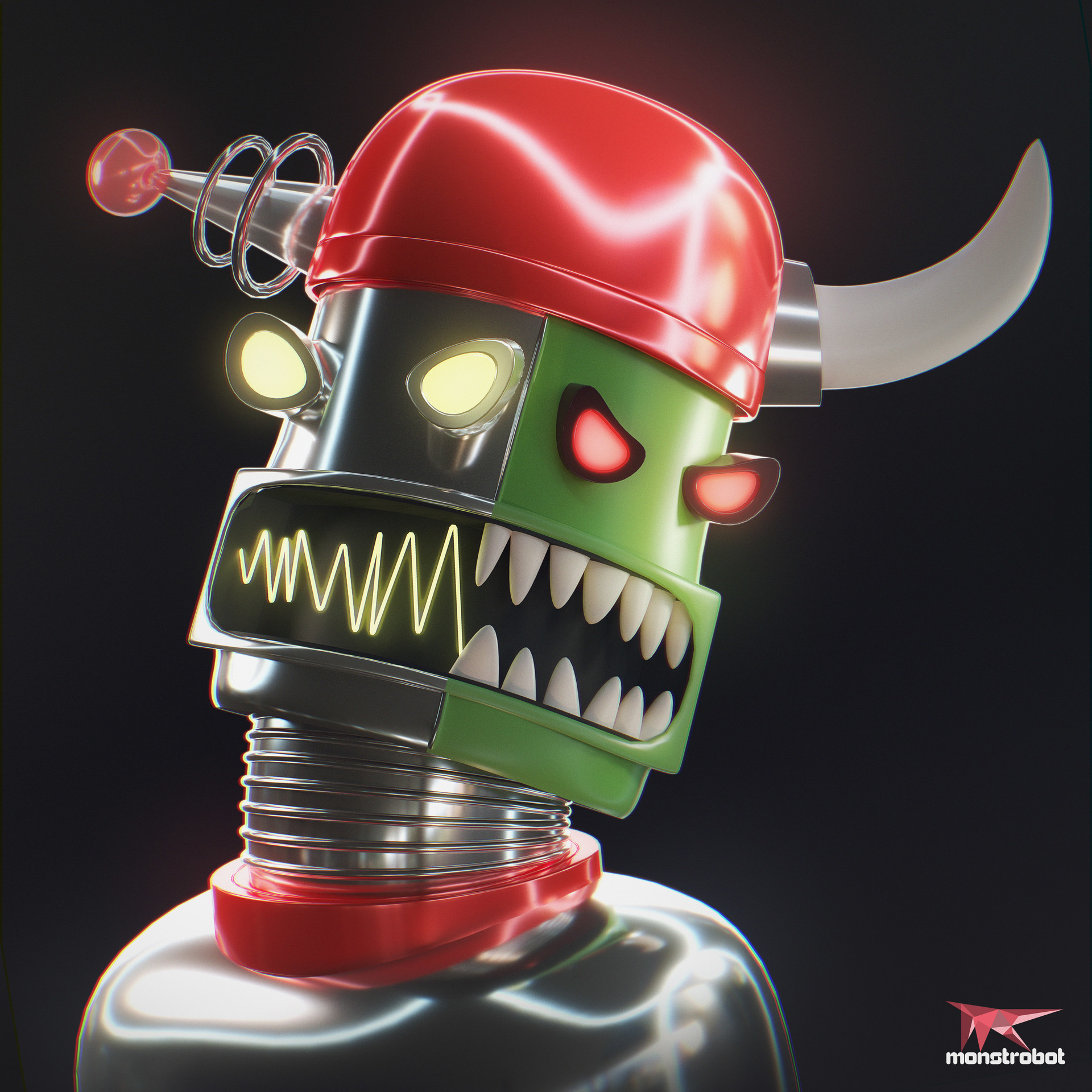 ArtStation - Monstrobot Monster V1