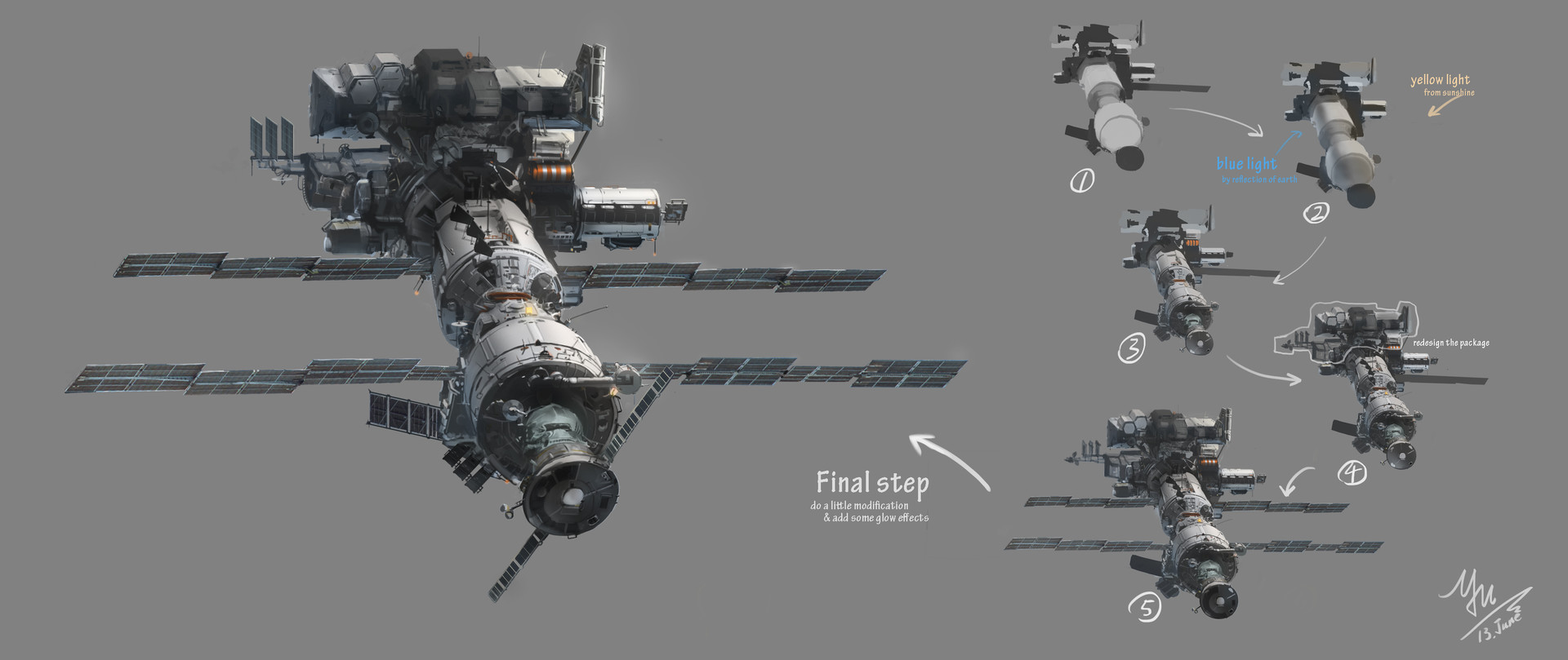 ArtStation - Space station