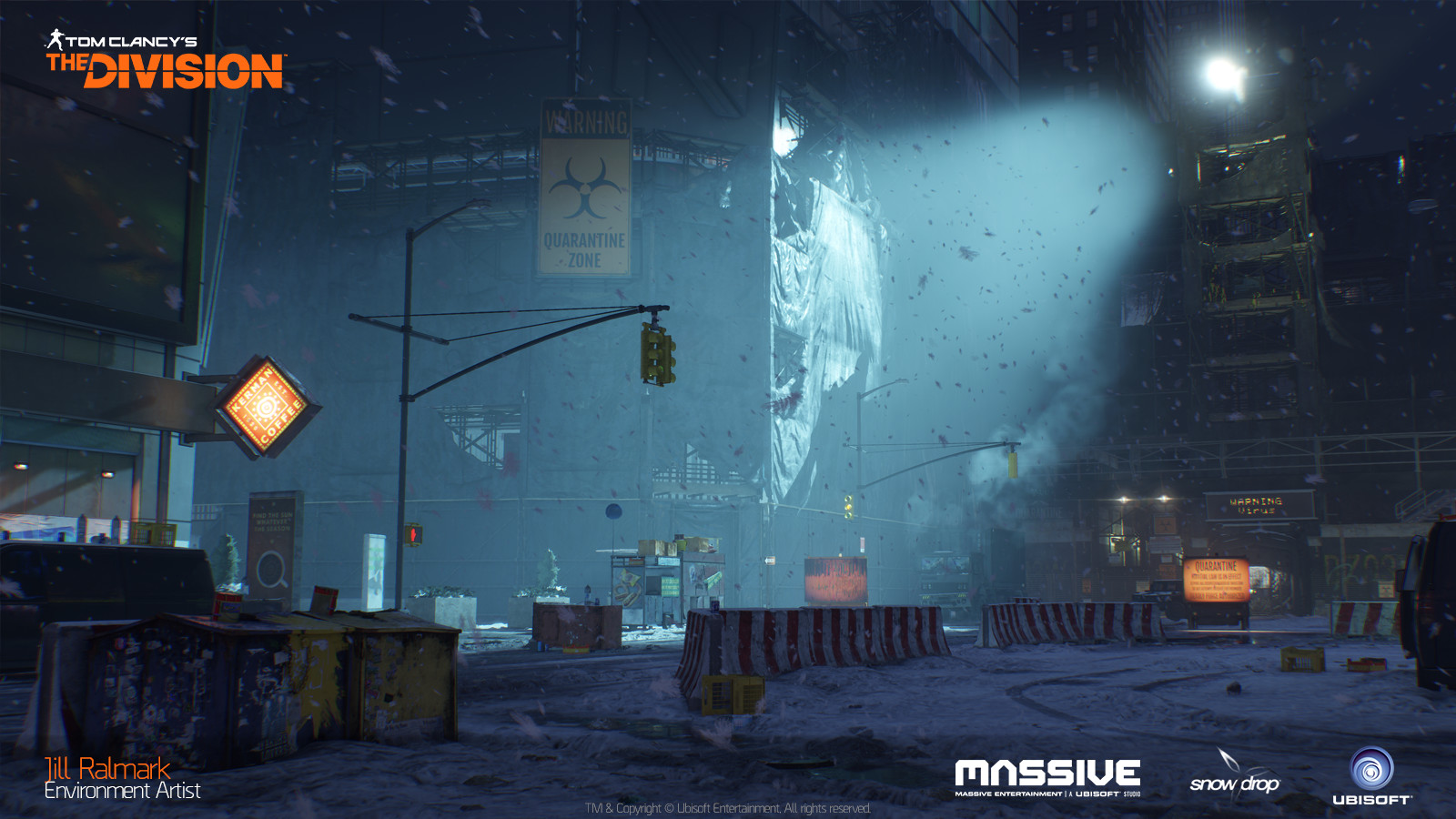 Jill Ralmark - The Division - Environment Art for Missions