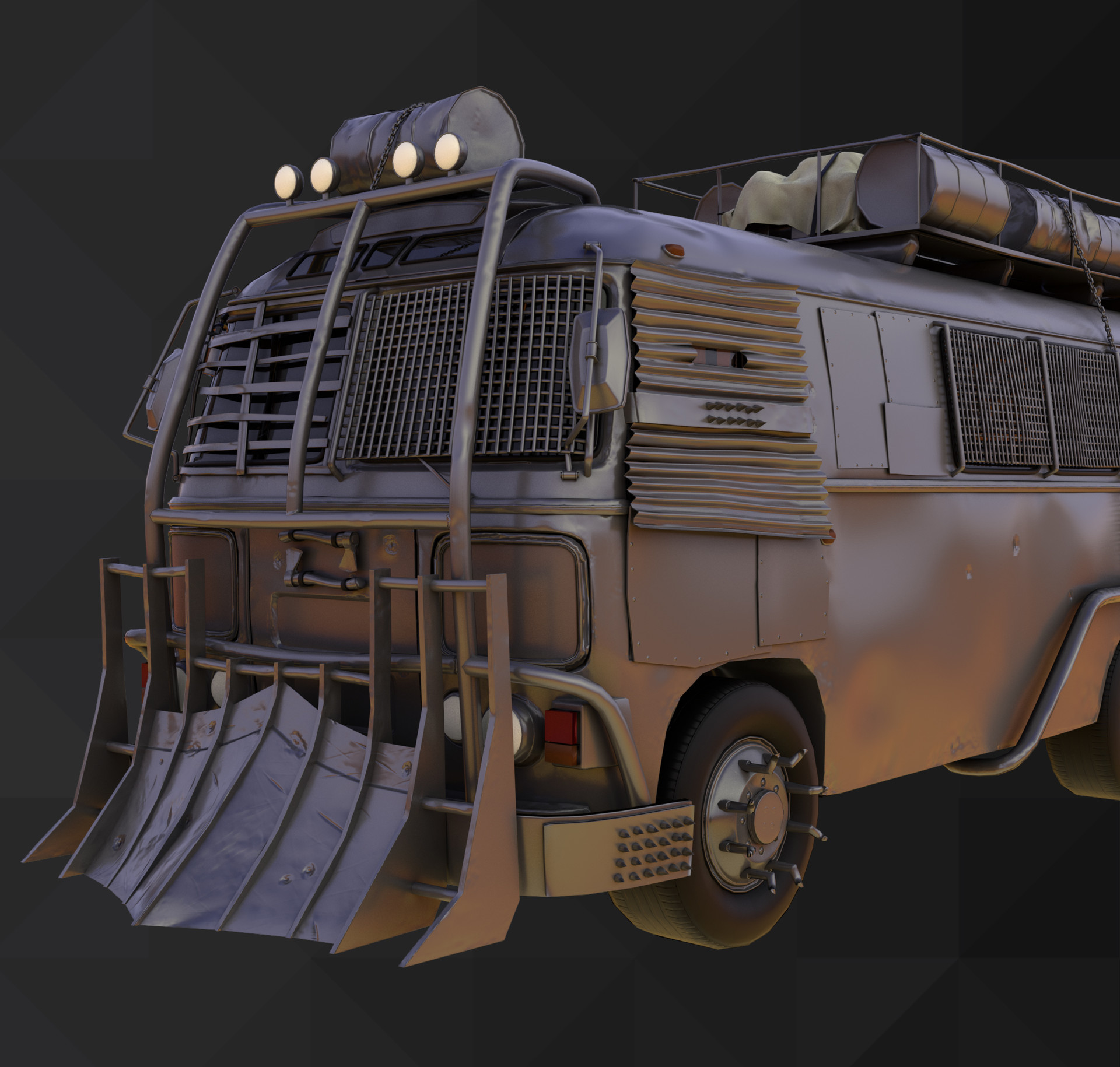 sacha piedimonte - Post Apocalyptic Bus