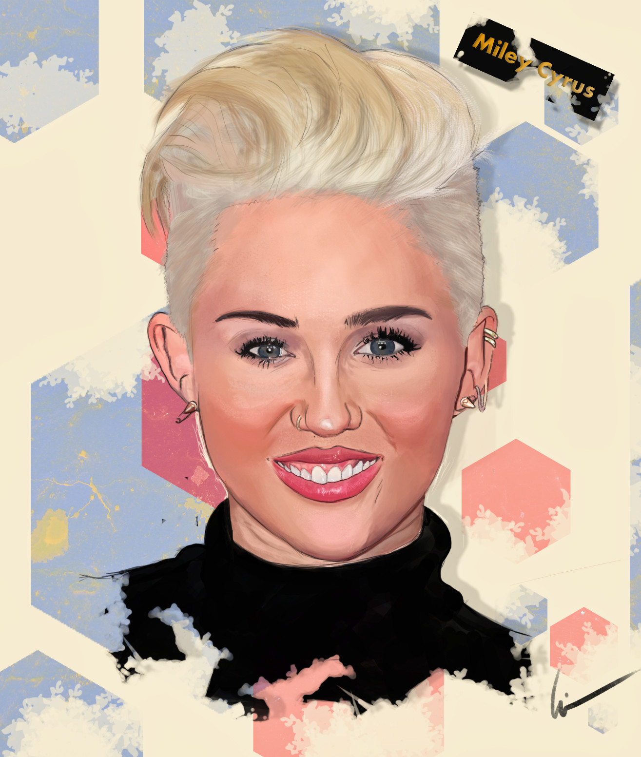 ArtStation - Miley Cyrus