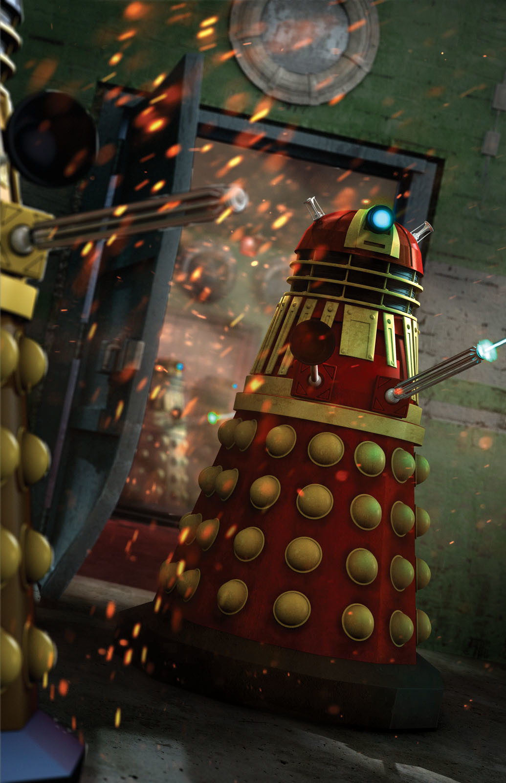 ArtStation - Dr WHO Dalek Fan Art