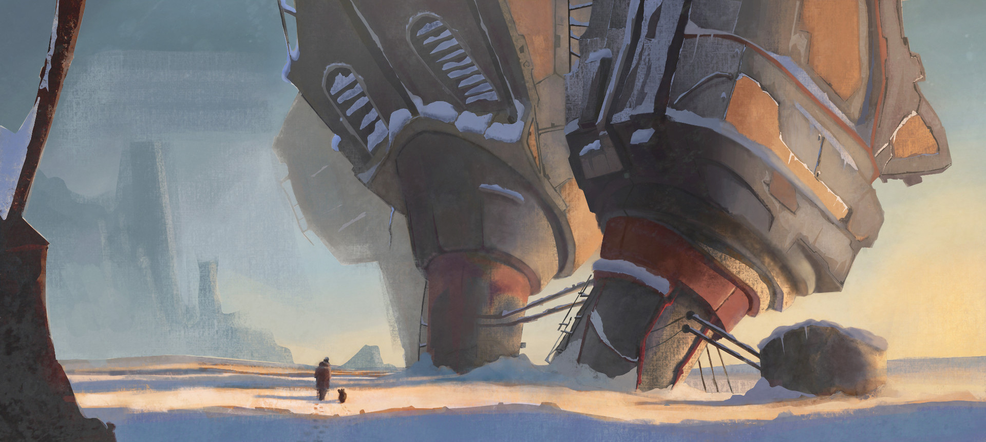 ArtStation - Industrial Snowy Environment