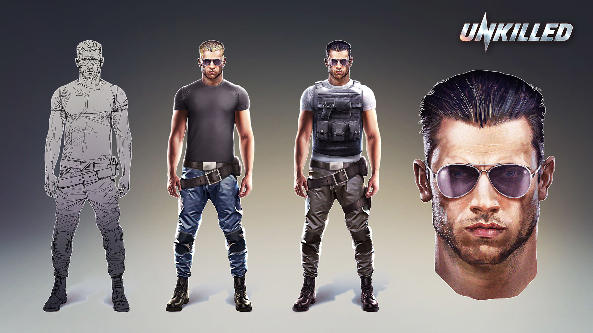 ArtStation - Clark Enemy Friend Press