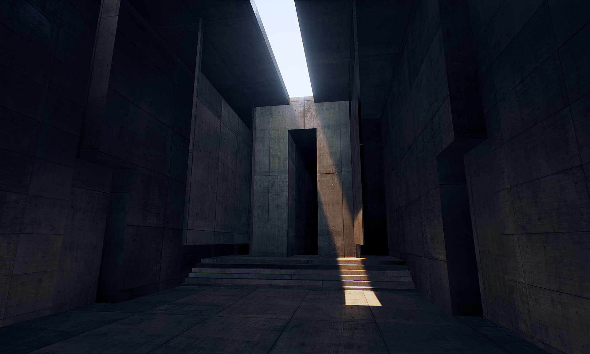 ArtStation - UE4 Early Lighting test