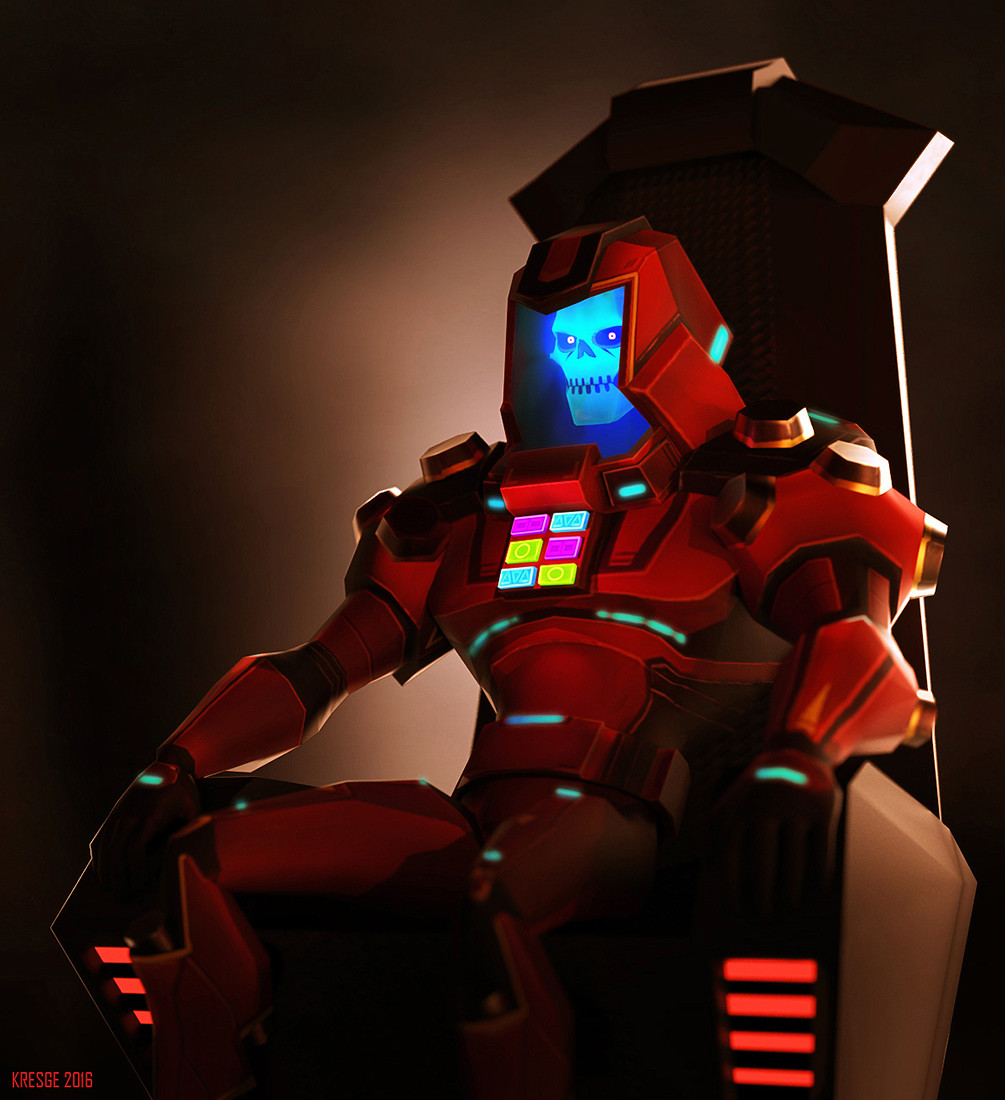 ArtStation - Doom Skull