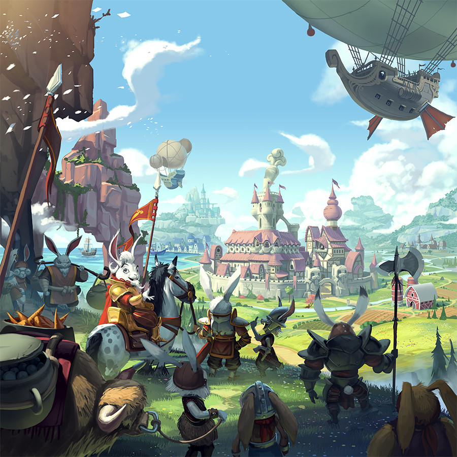 ArtStation - Bunny Kingdom - cover works