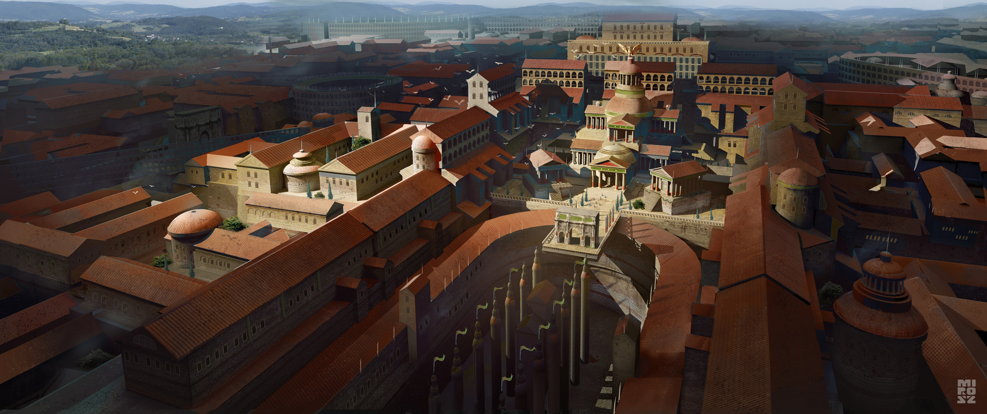 ArtStation - The Other Rome