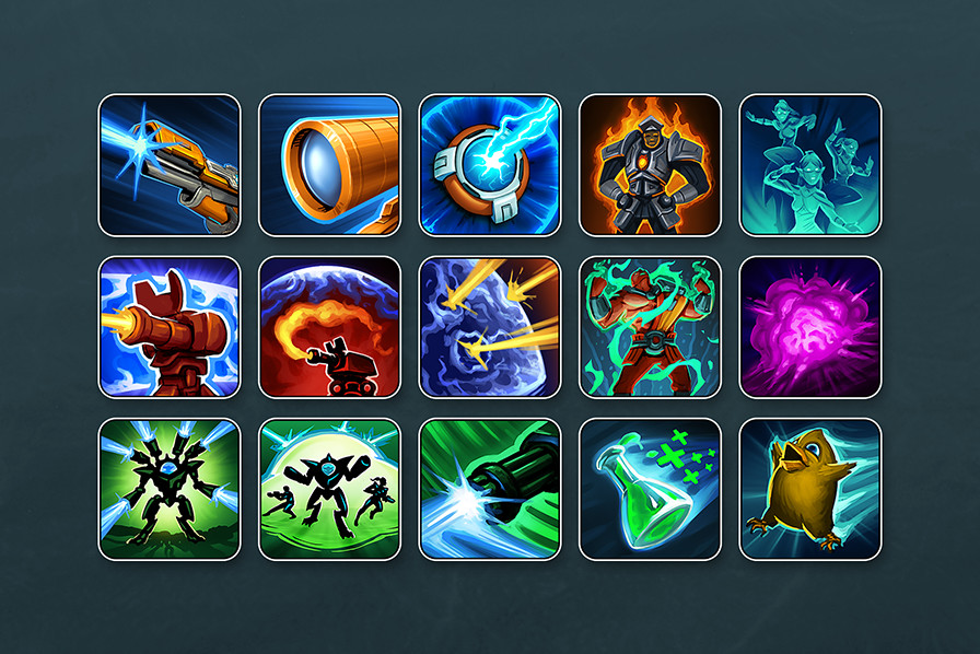 Nick Arnold - Paladins Ability Icons 01