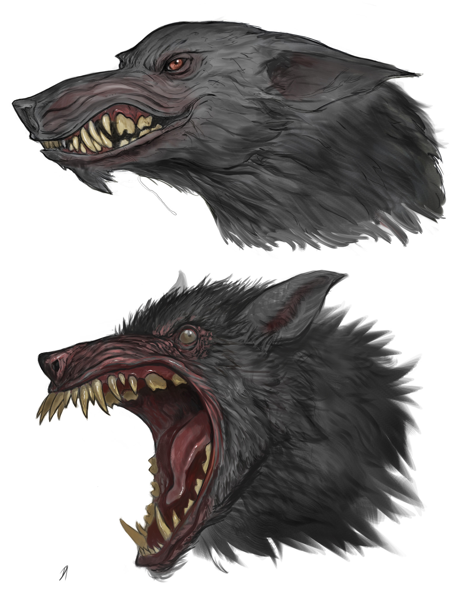 ArtStation - Big Bad Wolves