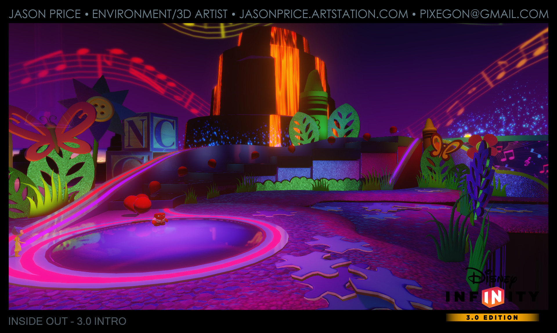 Jason Price - Disney Infinity 3.0 Inside Out