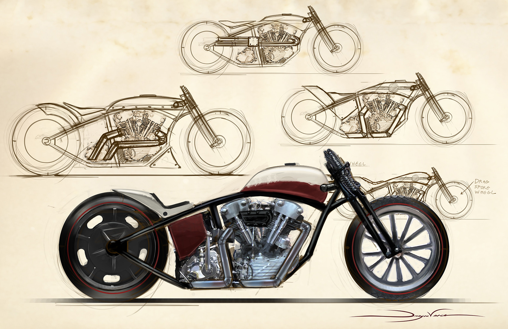 Dwayne Vance - Bonneville Racing Harley Davidson