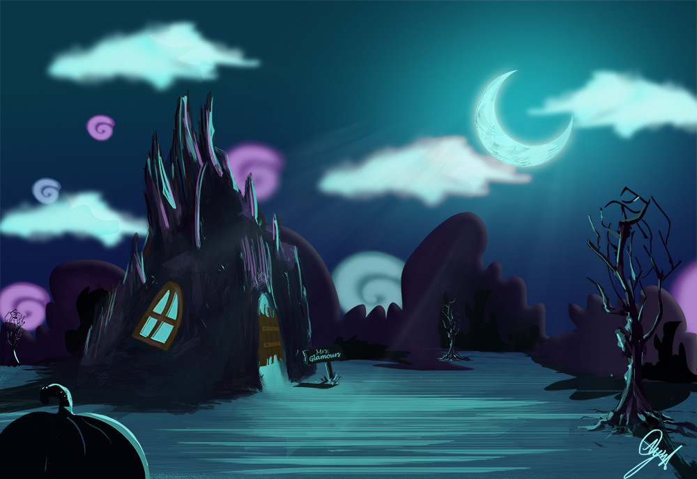 ArtStation - a elf house