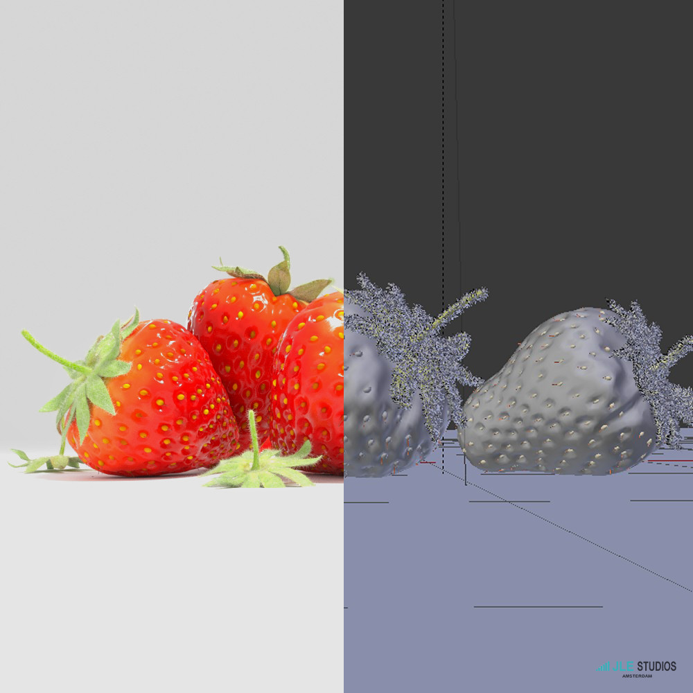 JLE Studios / i-U Asset Studios - Strawberries