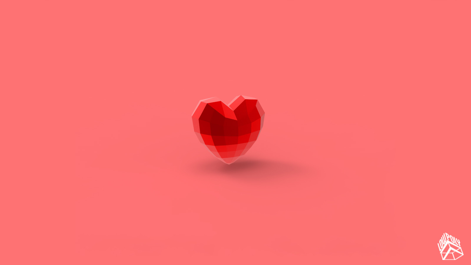 ArtStation - Low Poly Heart