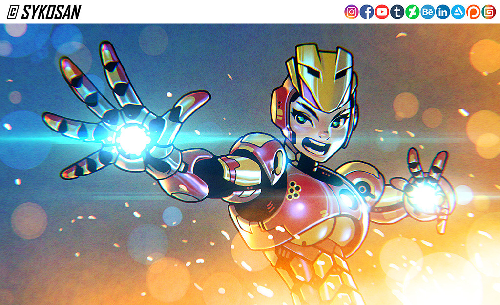 ArtStation - Iron Girl