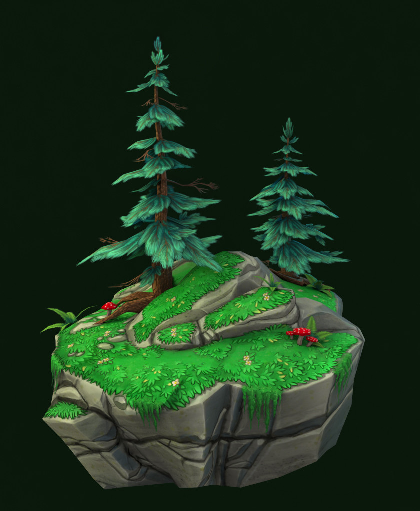 ArtStation - Pine Tree