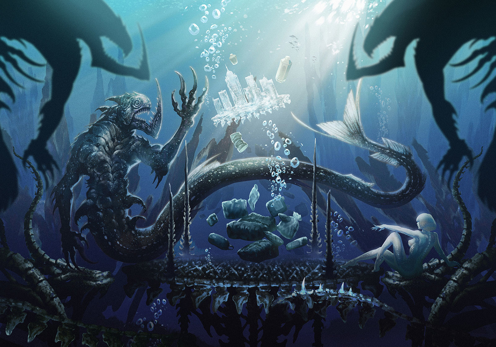 ArtStation - Glass city