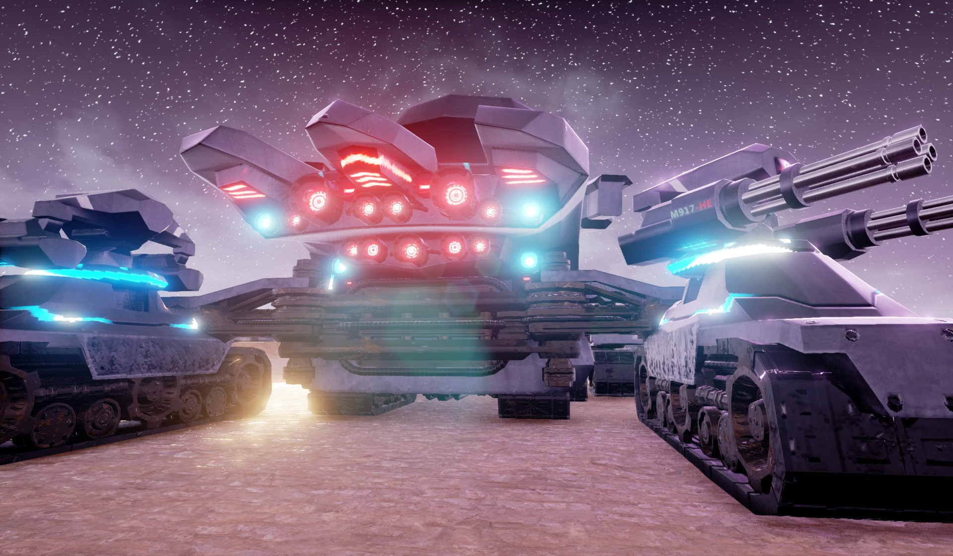 Daniel Lee - Colossal Tank 3D Unreal